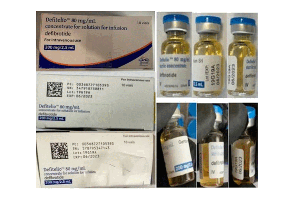 SecuringIndustry.com - WHO warns of falsified blood clot drug Defitelio