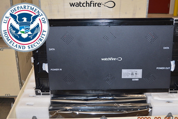 SecuringIndustry.com - Fake Watchfire LED screens sized in Minnesota